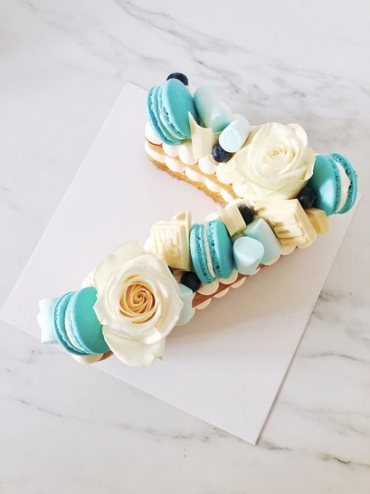 Pastel de 15 números perfecto para tu cumpleaños