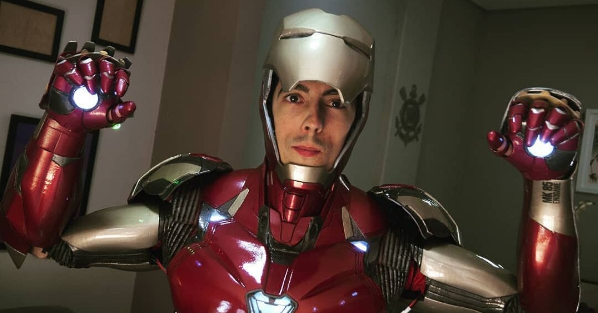 Fan de Marvel crea traje de 'Iron Man' con impresora 3D