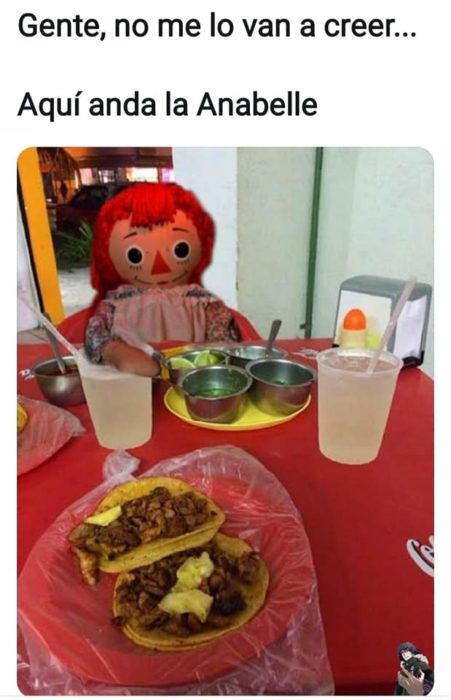 La muñeca Annabelle desaparece e internet responde con memes
