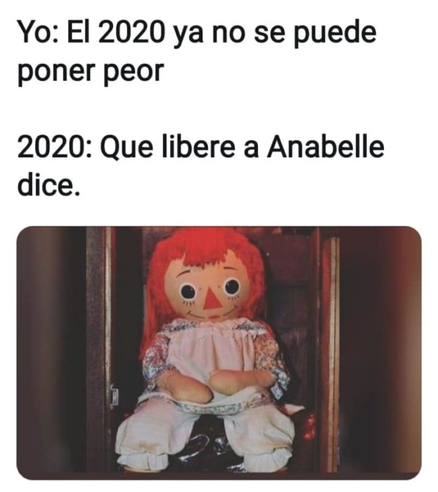 La muñeca Annabelle desaparece e internet responde con memes